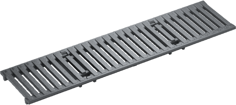 Slotted grating HEELGUARD - SELF cover gratings - GRATE DESIGNS - anrin.com