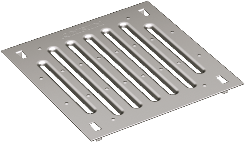 Slotted grating - Yard sump cover gratings - GRATE DESIGNS - anrin.com